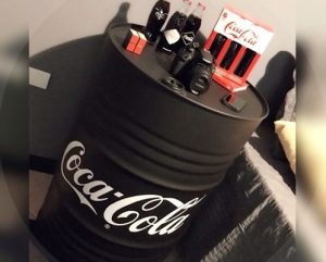 Alquiler Bidón Coca Cola – Alquiler de decoración para eventos y ...